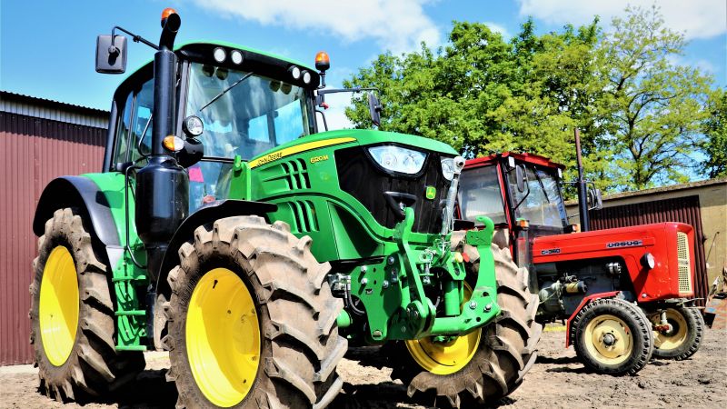 Prezentacja John Deere 6120M, zdjęcia - Rolnicy.pl