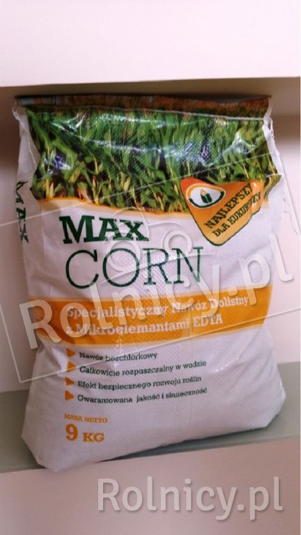 KUKURYDZA Nawóz dolistny MAX CORN 9 kg, Radzyń Podlaski