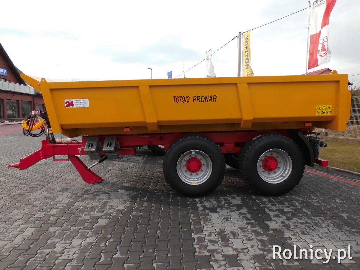 PRONAR przyczepa budowlana tandem - T679/2, Posądza - Rolnicy.pl