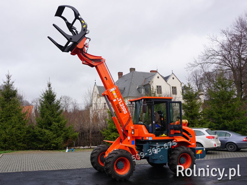 Ładowarka teleskopowa TL2500 przegubowa 4x4, Jelenia Góra - Rolnicy.pl