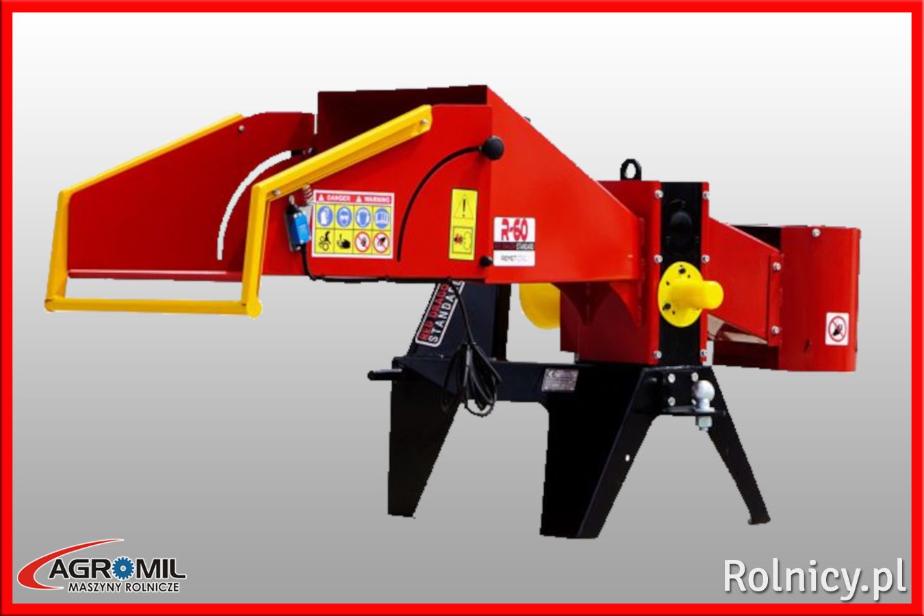 Rębak do gałęzi drewna rozdrabniacz walcowy Remet CNC, Rogóźno - Rolnicy.pl
