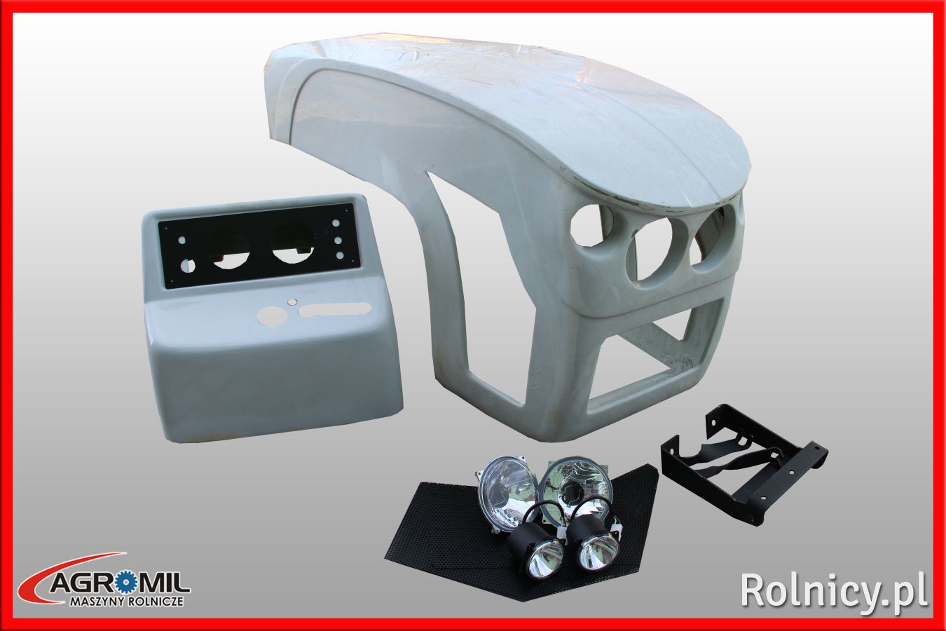 Maska model 04 do ciągnika C-360 niepomalowana, Rogóźno - Rolnicy.pl