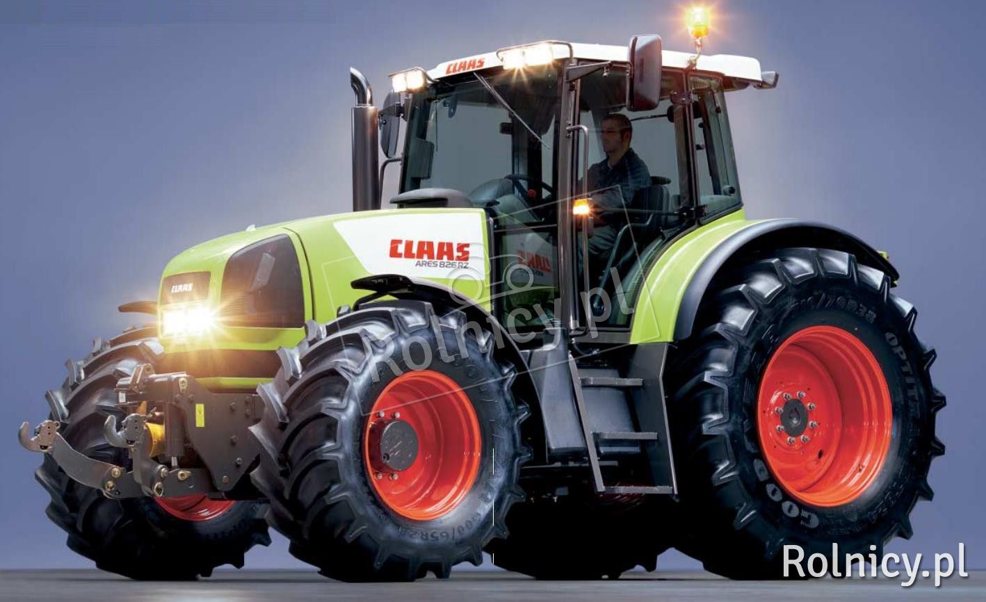 Claas Ares 836 RZ - dane techniczne, cena, opinie, zdjęcia, forum, spalanie